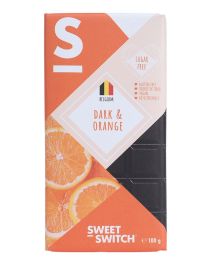 Sweet Switch Belgian Dark Chocolate & Orange 100 Gm